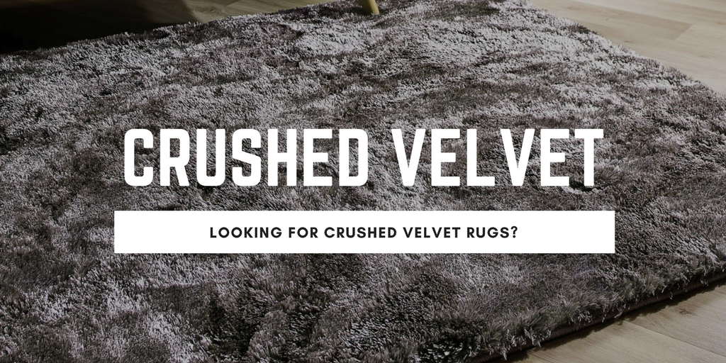 Looking for Crushed Velvet Rugs? – The Rug Seller