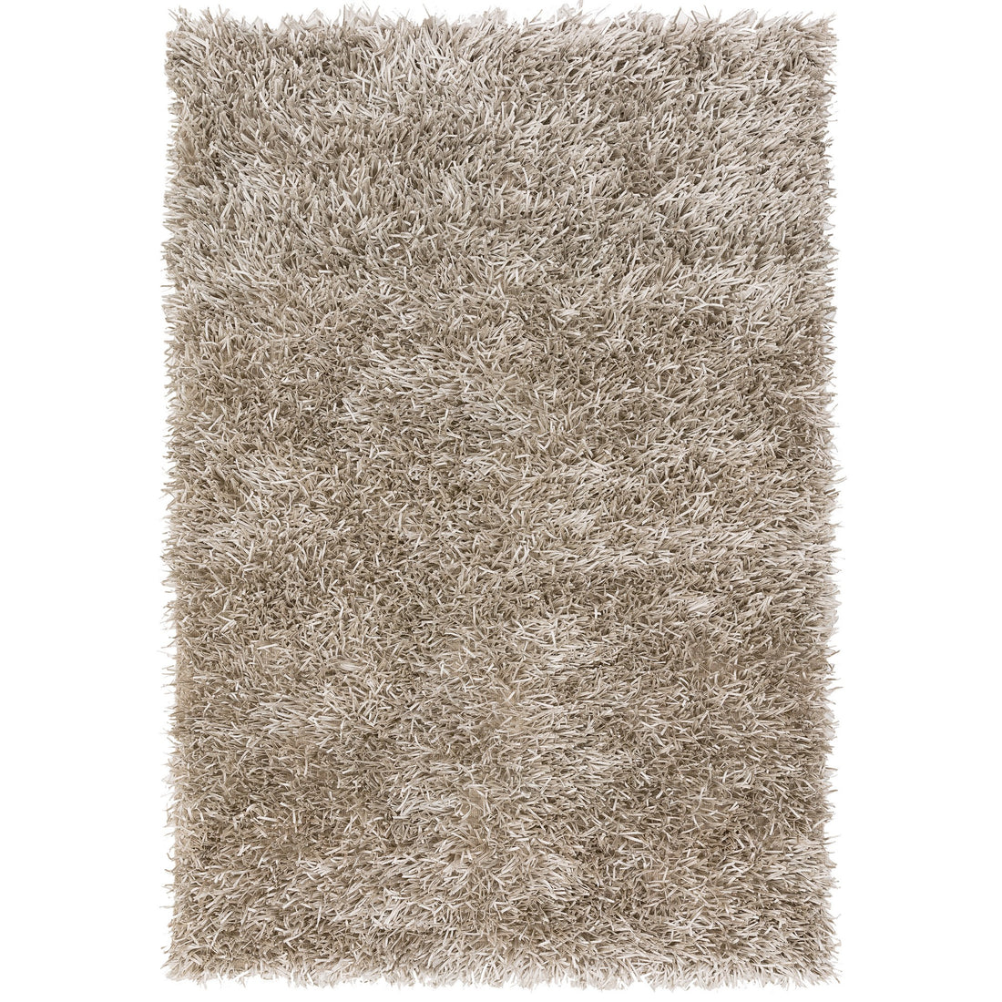 Metallica Shaggy Rugs in Silver Grey – The Rug Seller