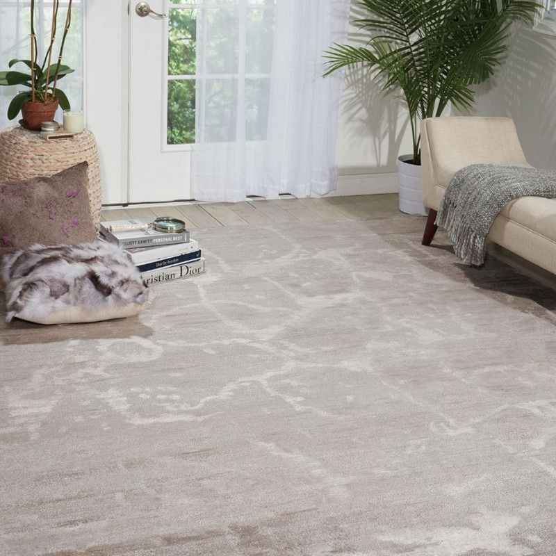 Silk Shadows Rugs SHA02 in Silver – The Rug Seller