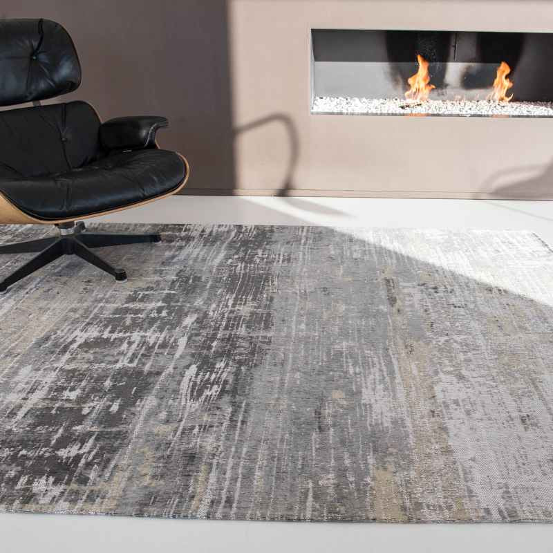 Louis De Poortere Modern Abstract Atlantic Streaks Rugs 8716 in Coney ...
