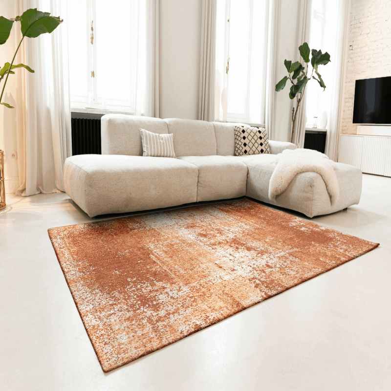 Louis De Poortere Indoor Outdoor Mad Men Virgin Land Rug 9657 in Mars ...